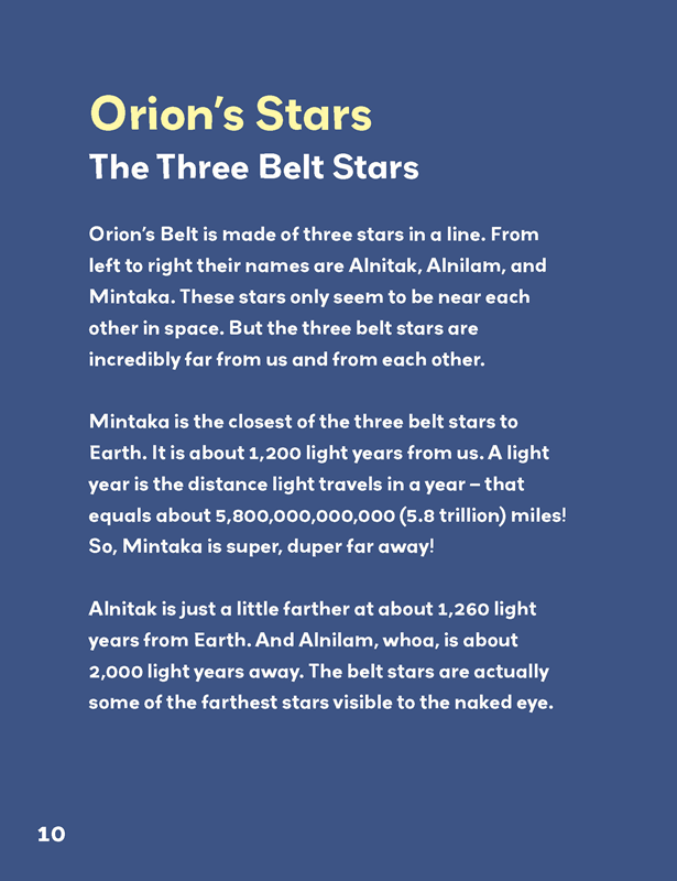 orion guidelines