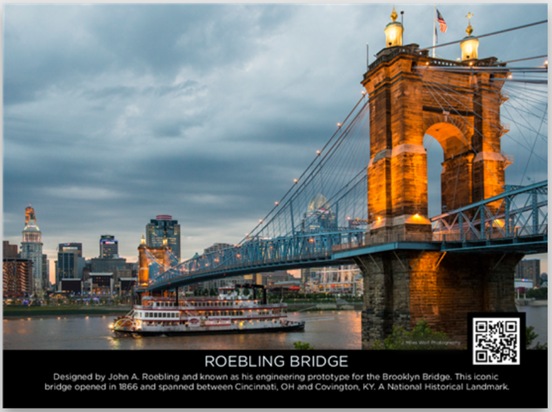 prototype landmark under bridge